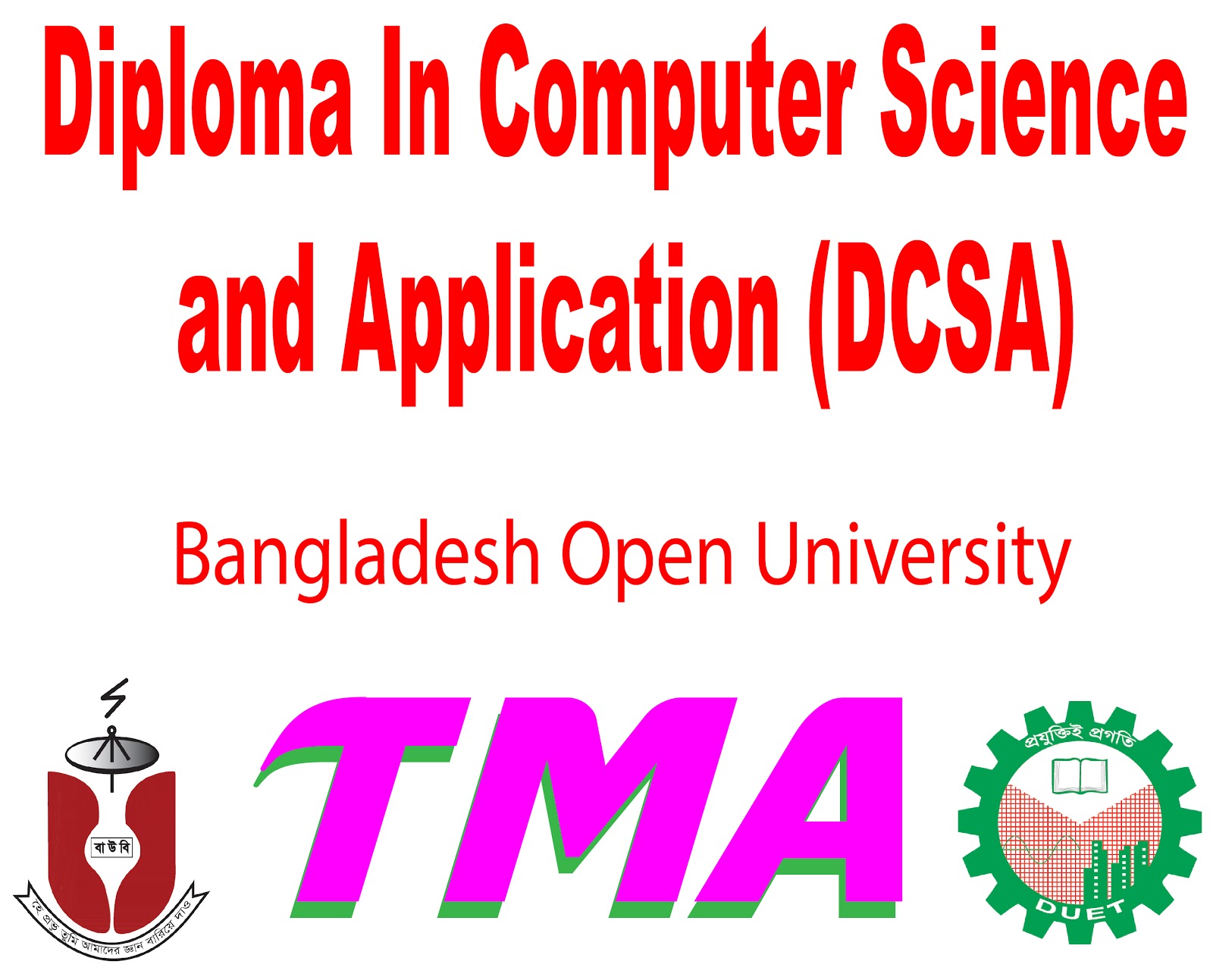 প্রশ্নঃ TMA কি ? TMA কি করে তৈরী করবো এবং কি ভাবে জমা দিবো? - DCSA-FAQ