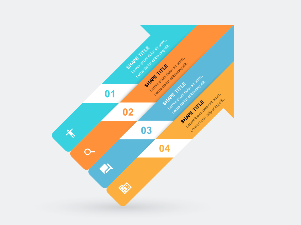 Group Arrow Divide PowerPoint Templates - PowerPoint Free