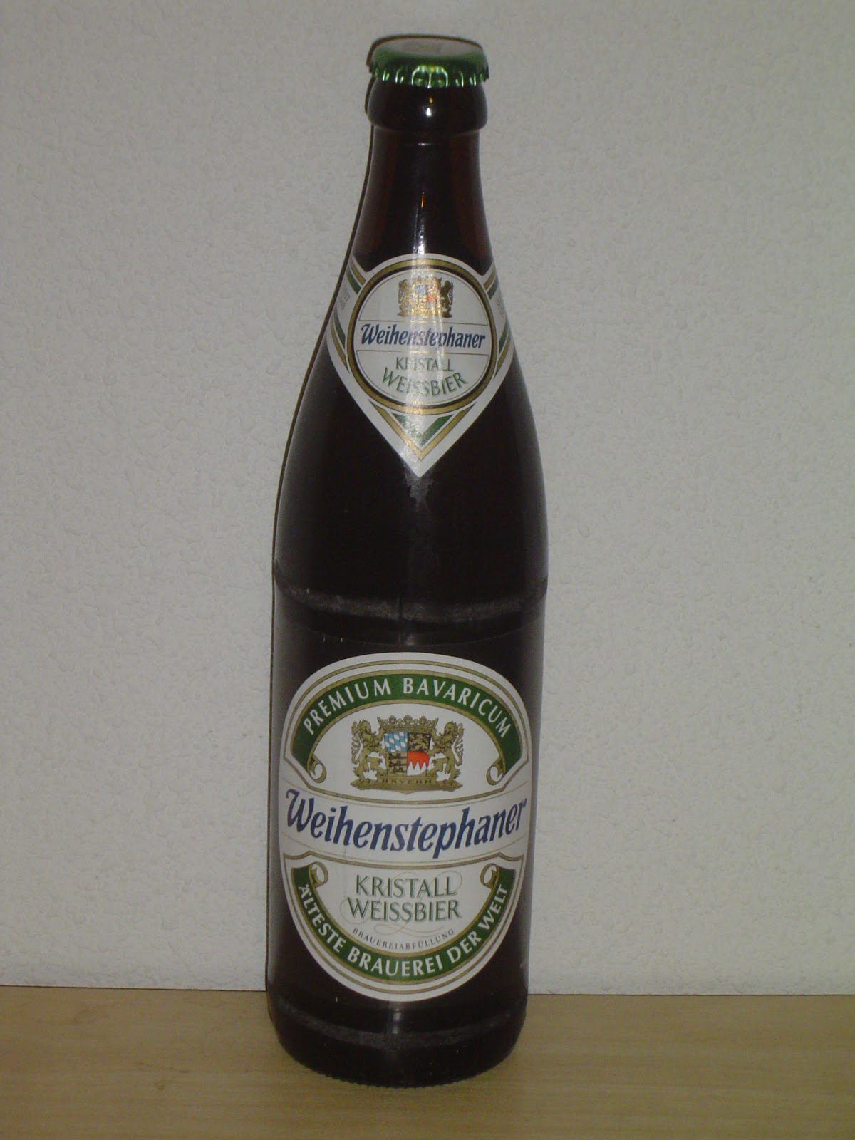 Coleccionando cervezas: Weihenstephaner Kristall Weissbier