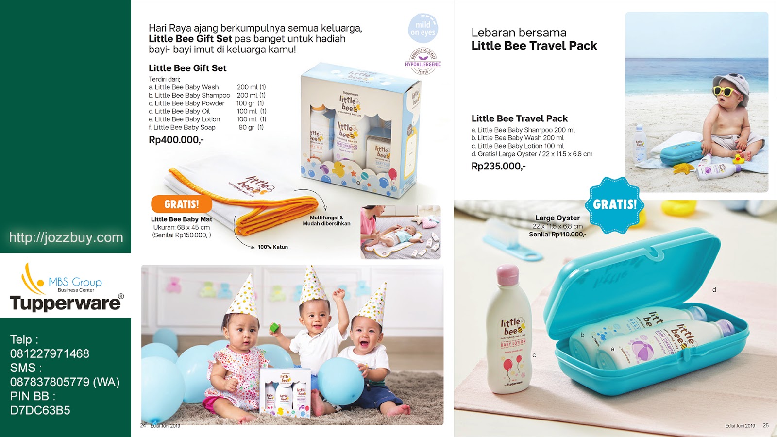 Agen Tupperware, Jual Tupperware, Tupperware Little Bee Gift Set ...