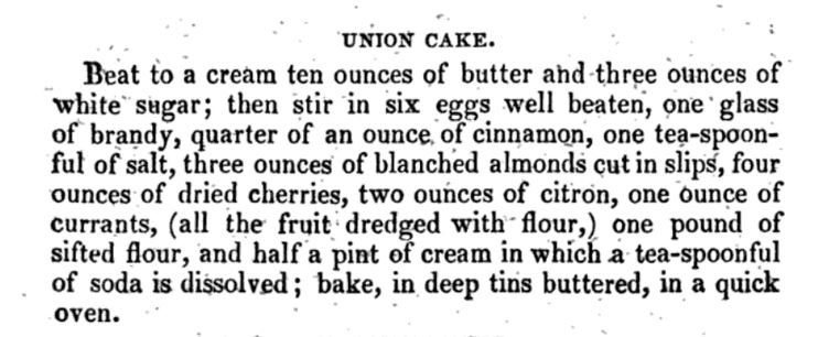 Union Cake (and some Gluten Free Recipes!)