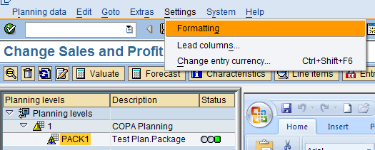 SAP FICO Central: COPA Planning