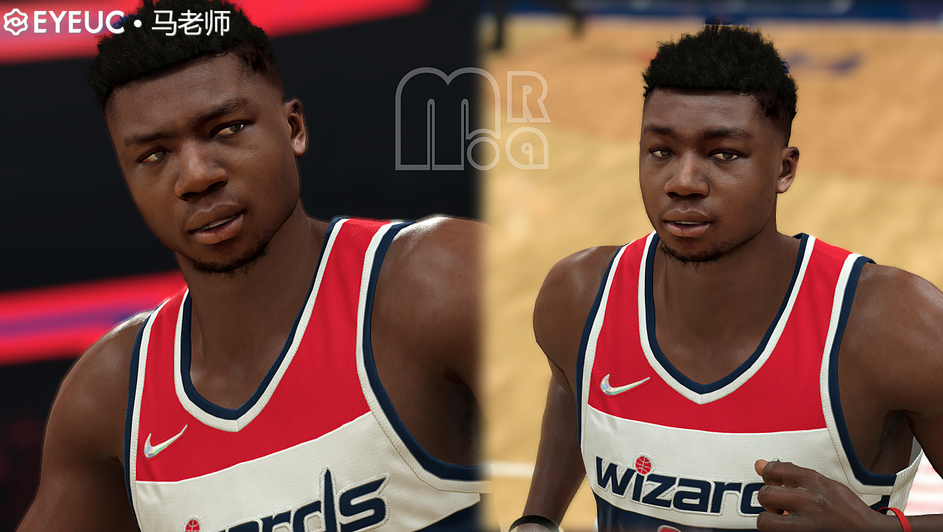 NBA 2K22 Thomas Bryant Cyberface Update and Body Model by Shoddy Series ...