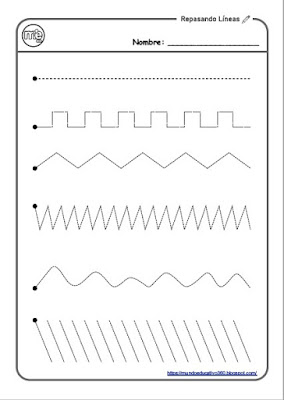 Cuadernillo de Actividades REPASO LÍNEAS Imprimible en PDF