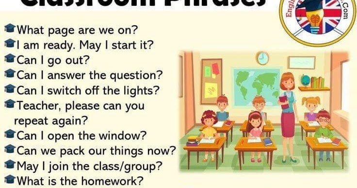 MD'S Teaching Corner: CLASSROOM PHRASES