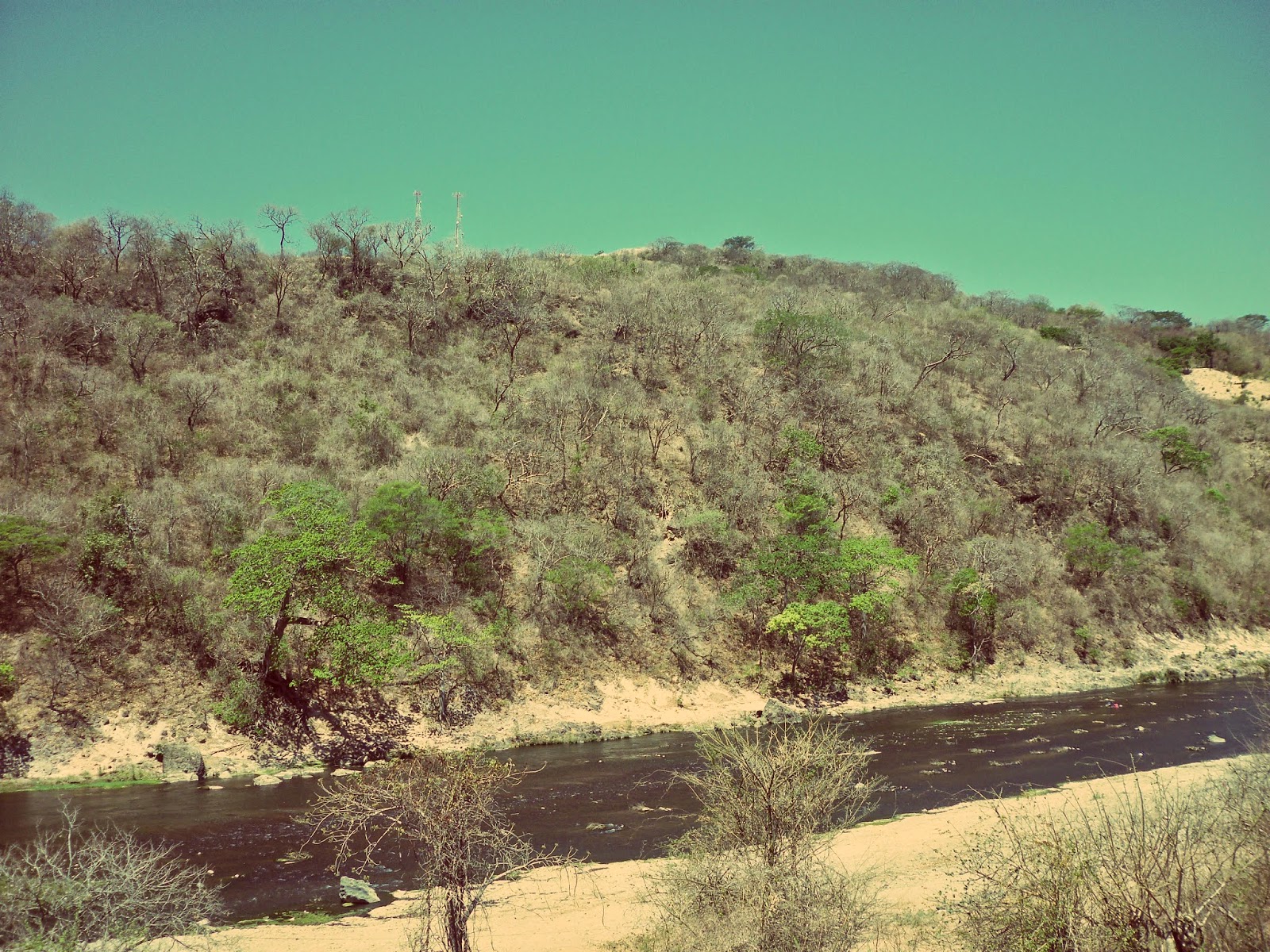 Fotos del Rio Paz visto desde el Cerro.