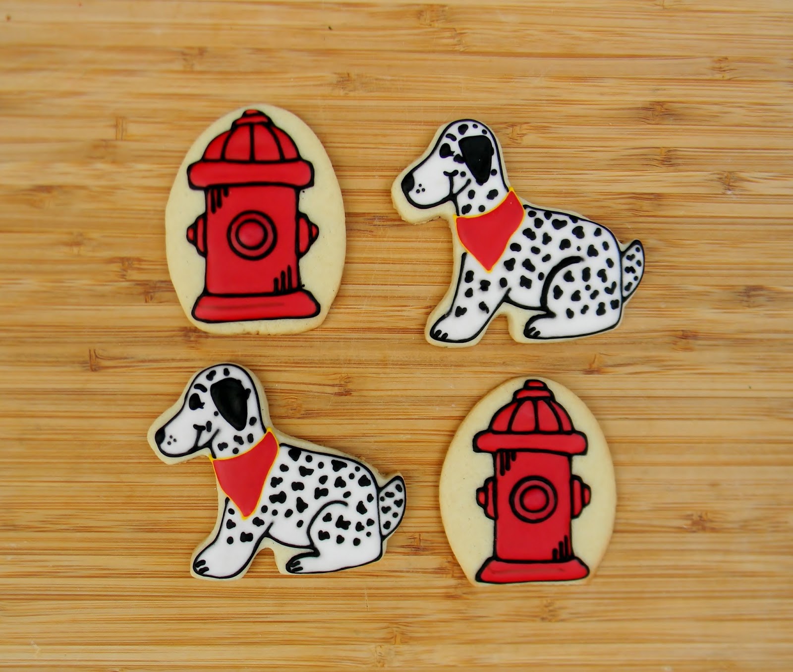 Sweet Melissa's Cookies: Firefighter Cookies