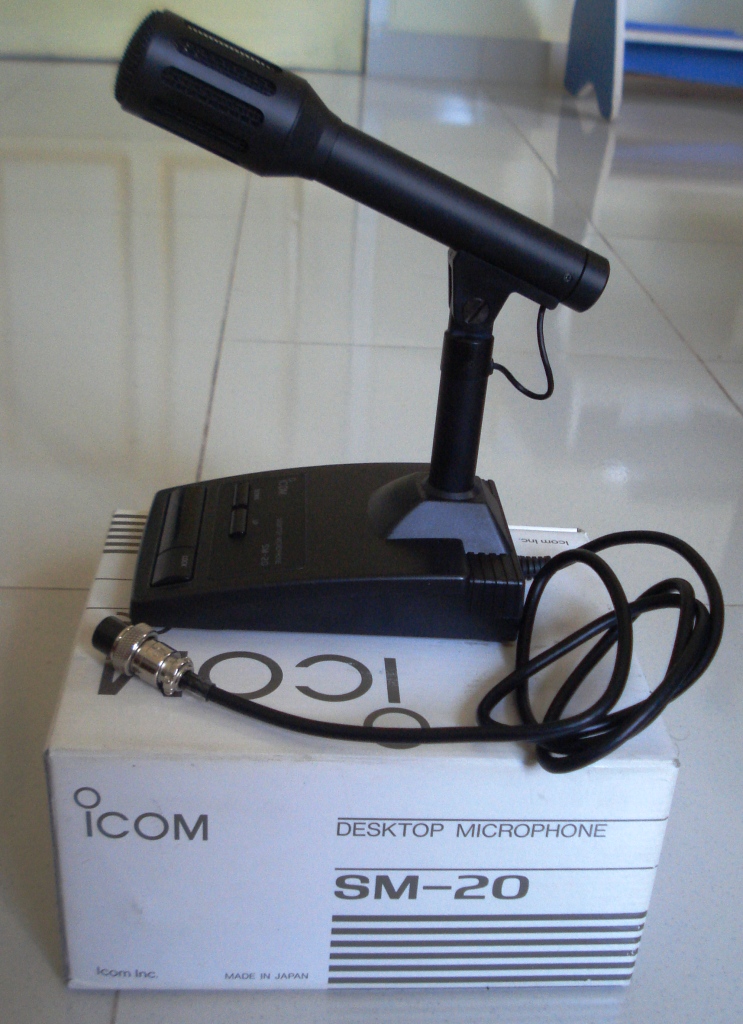Bintan-Radio: DESKTOP MIC ICOM SM20 ( Sold - Bogor )