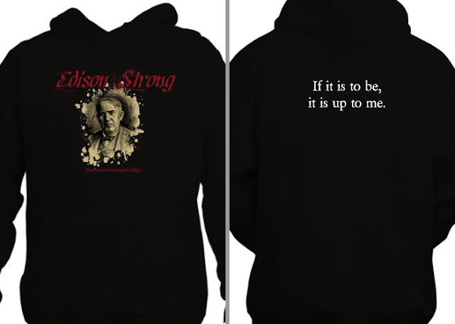 Aspiring Lineman: Edison? STRONG!