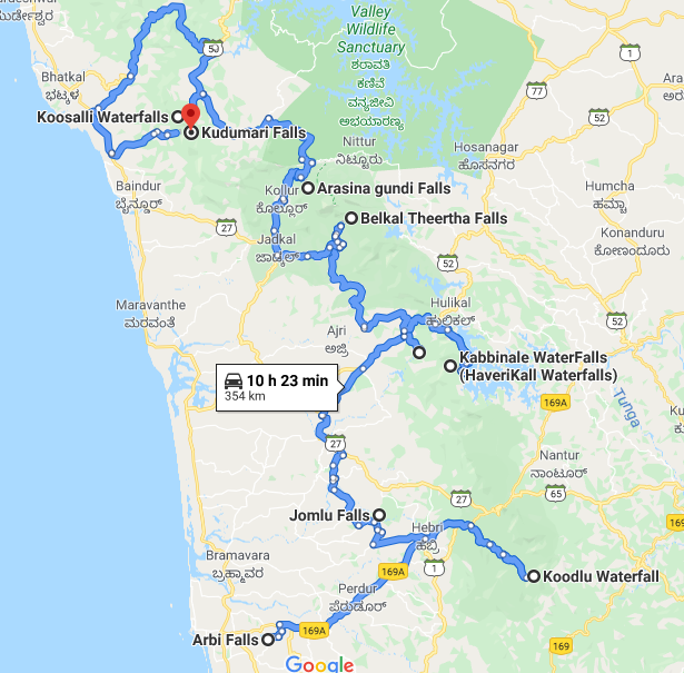 5 Problems in visiting waterfalls of Udupi district - eNidhi India ...