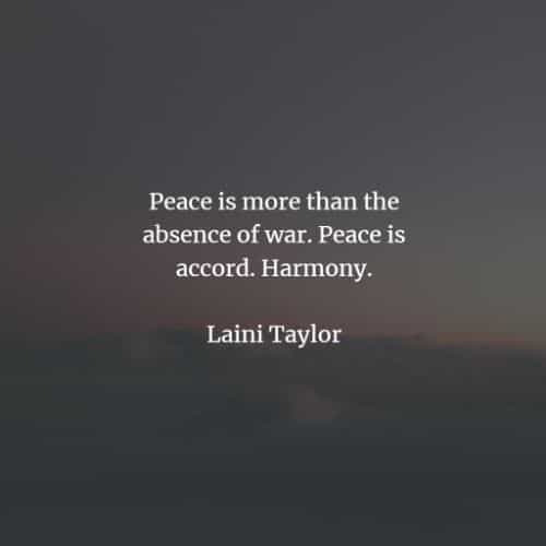 85 Peace quotes that inspire unity and calmness