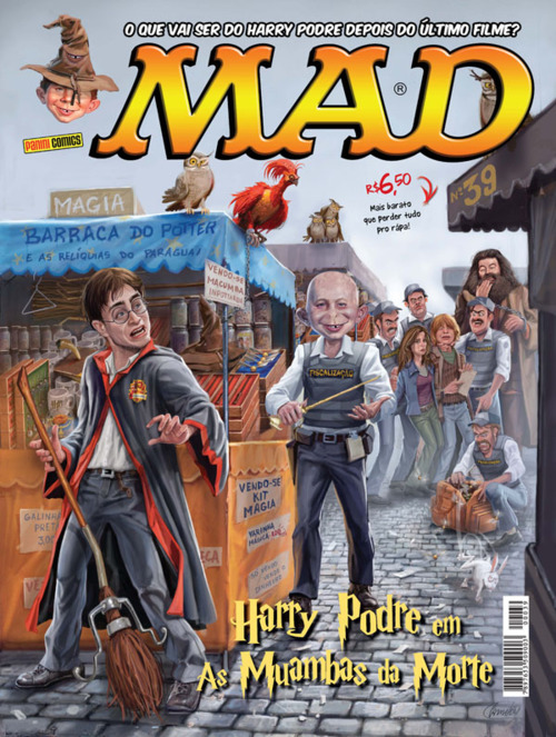 Camaleão: Capa MAD 39 - Harry Podre