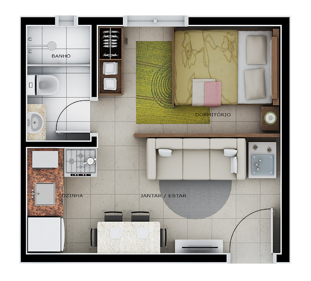 Abril 2017 | plantas baixas