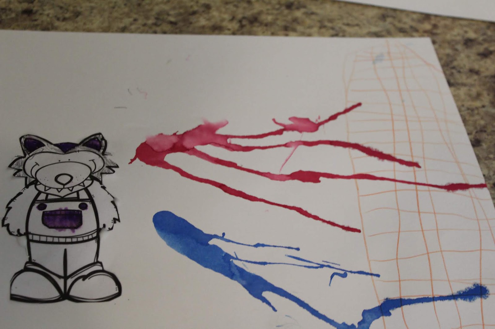 The Cozy Red Cottage: Big Bad Wolf Blow Art