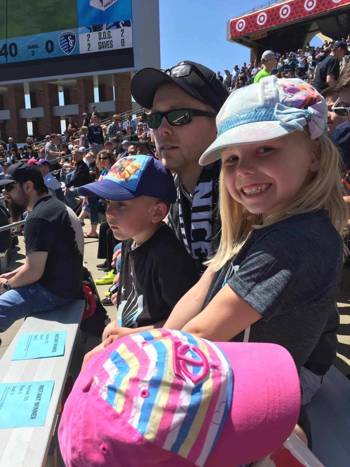 The Tommerdahls: Family Minnesota United Loons Soccer Game