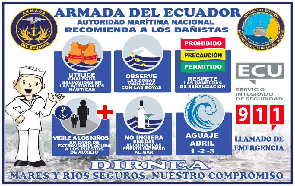 Difusión de medidas de seguridad y cultura marítima para los turistas ...