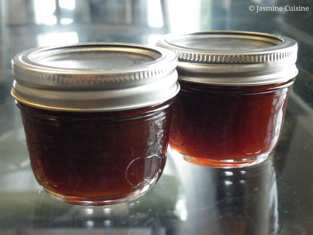 Gelée au poivron rouge et au piment fort - Jasmine Cuisine