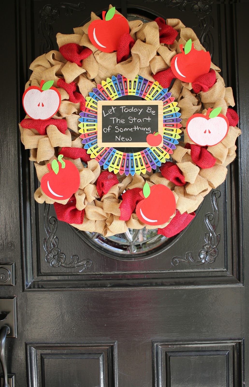 Fall/Back To School Wreath