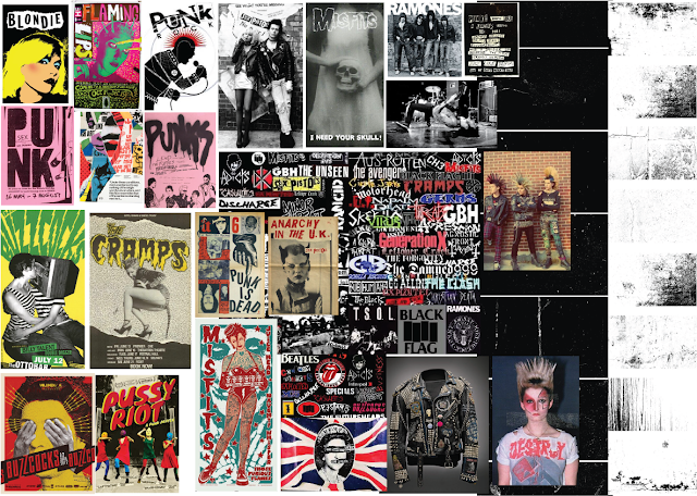 Punk - Moodboard