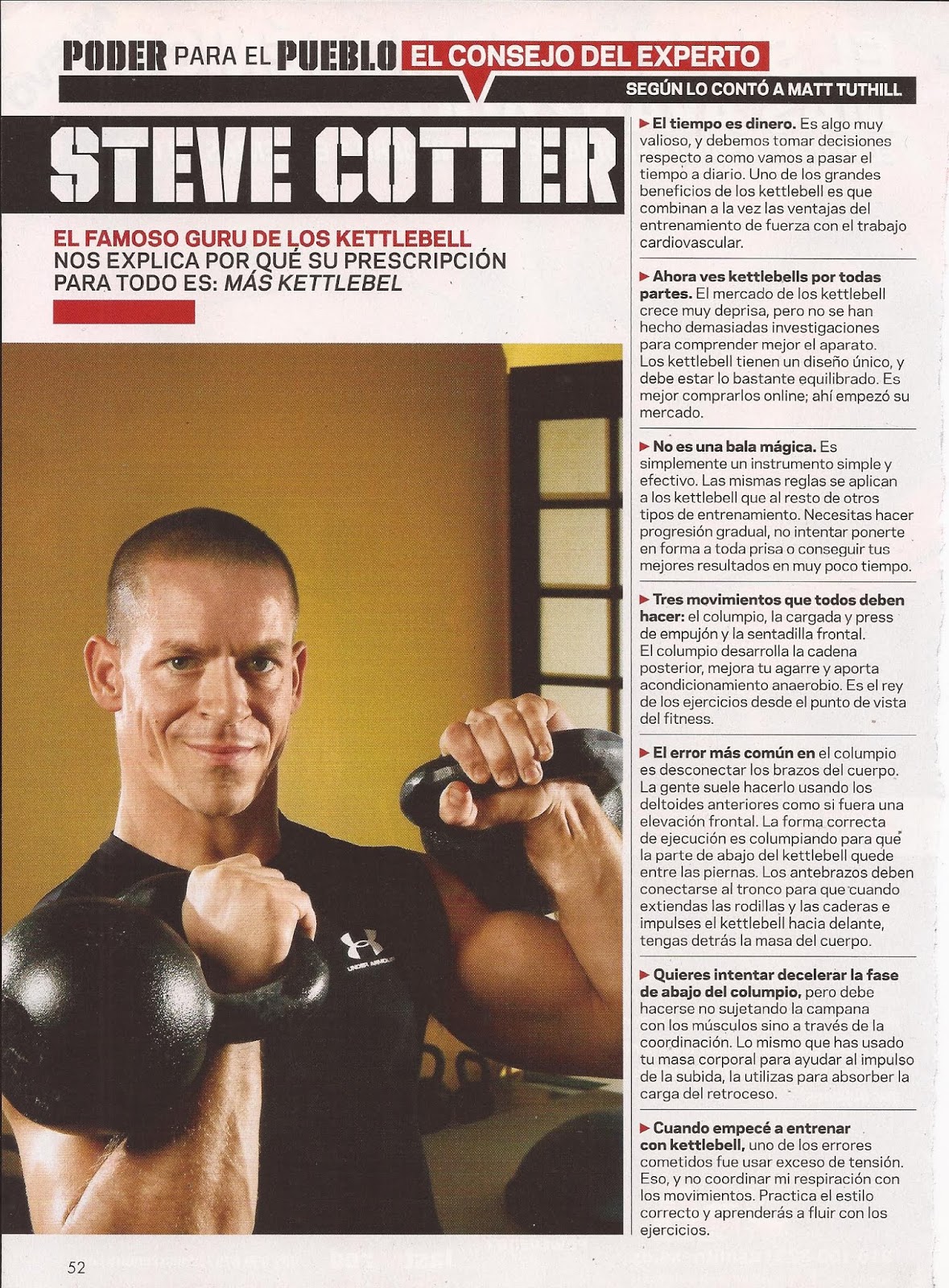 CULTURISMO EXTREME: STEVE COTTER, EL FAMOSO GURU DE LOS KETTLEBELL ...