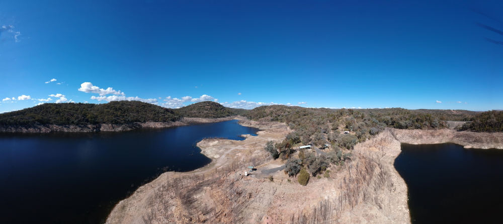 Linda and Kerry's travels around Oz: Pindari Dam