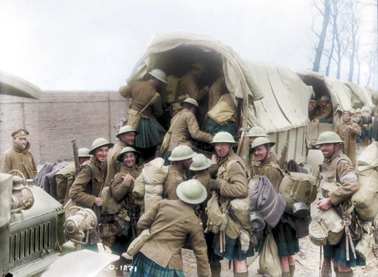 Breathtaking Photos Showing the Moment World War I Ended in Color For ...