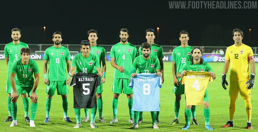 No More Givova - Makeshift Umbro Iraq 2021 Home & Away Kits Revealed ...