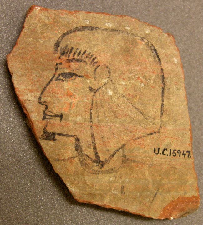A · K · ....: Ostraca egipcios