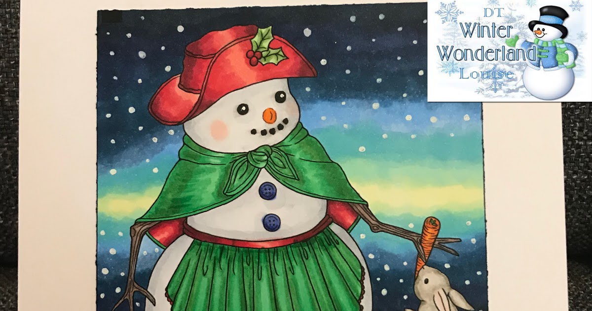JemLou Productions: Bunny Blessing - Snowman for the Winter Wonderland ...