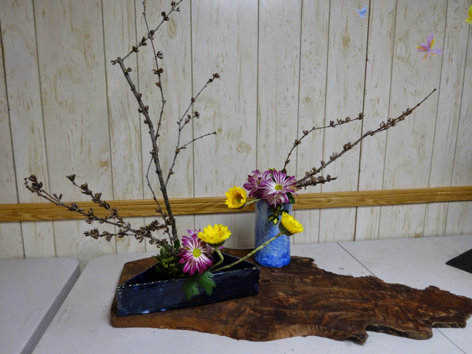 Flowers,Ikebana and I: Variation No.8 Combined Styles (Moribana and ...
