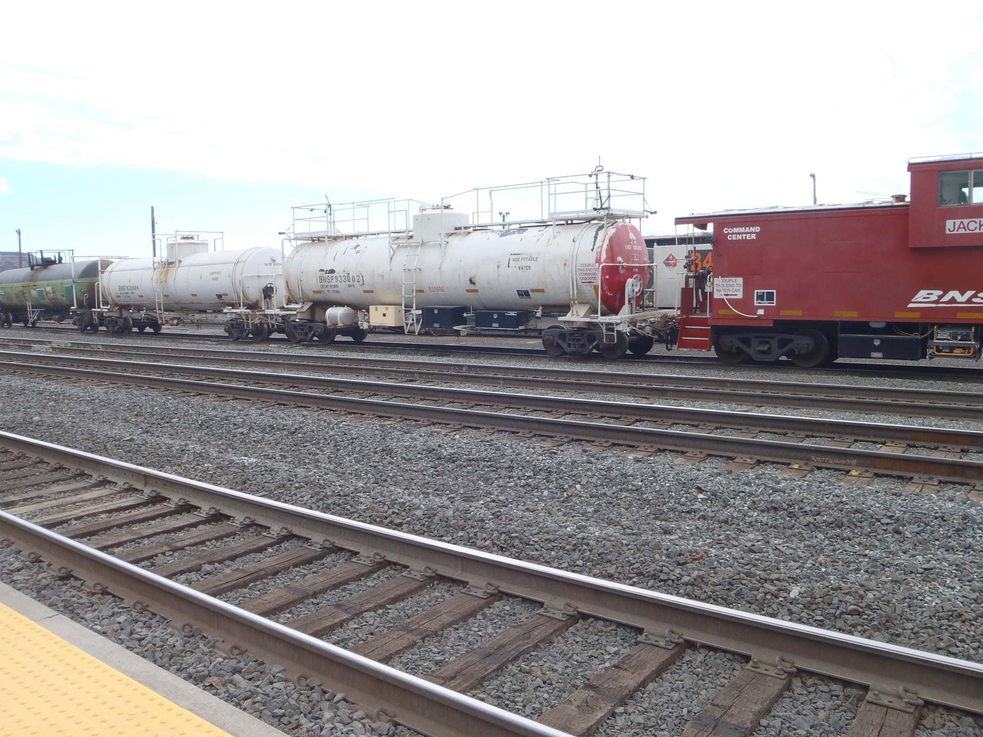 Industrial History: BNSF and UP Fire Fighting Trains