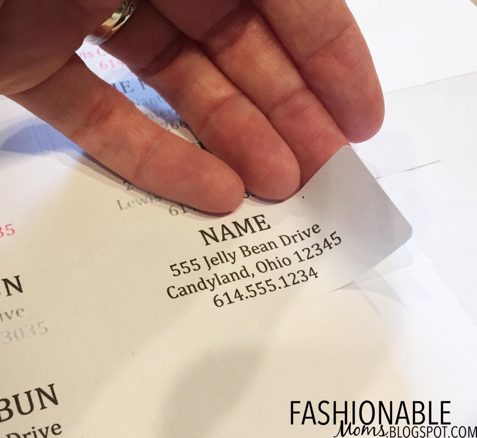 My Fashionable Designs: Easy DIY Backpack Tags!