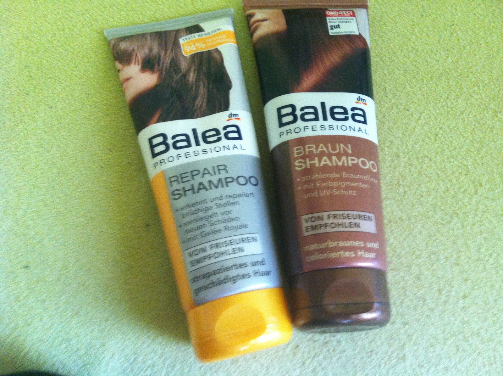 Vše o kosmetice: Šampony Balea