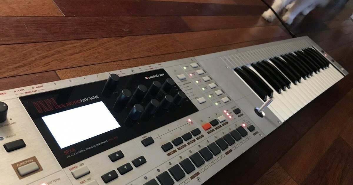 MATRIXSYNTH: Elektron Monomachine SFX6 Limited Edition Synthesizer ...