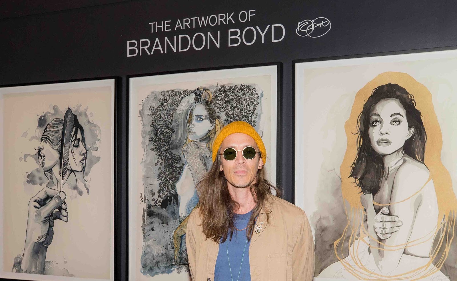 INCUBUS LEAD SINGER BRANDON BOYD'S FINE ART