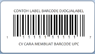 Cara Membuat Barcode