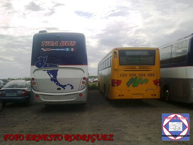 ANDANDO EN BUS: TICA BUS NUEVAS UNIDADES