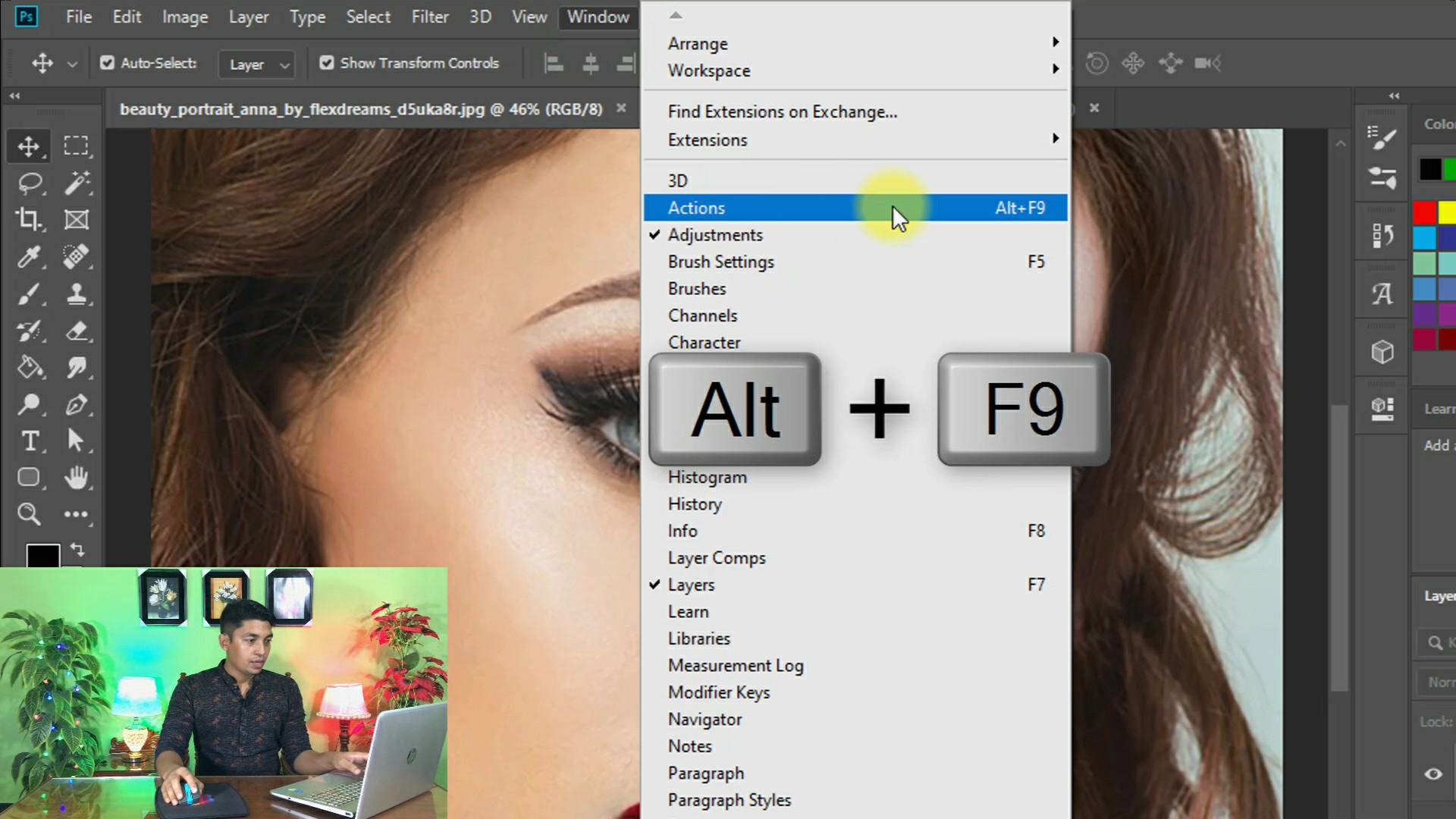 How to depixelate image Convert into High-Quality by Skin Sharpening Magic Retouch Action
