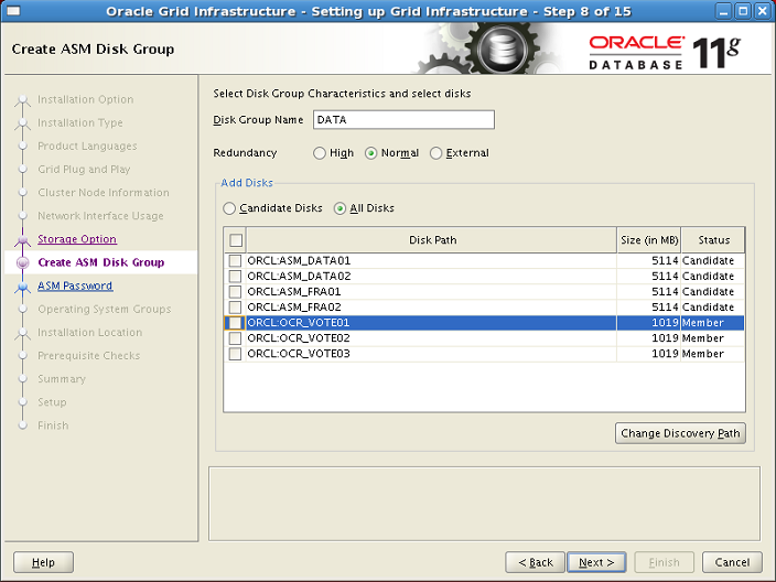 Obeth Sadock Nyaluke How To Clear Existing Oracle Asm Disks And Reuse