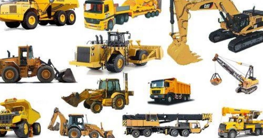 Tous les types d'engins de chantier BTP
