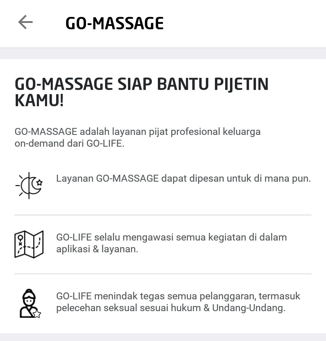 GO-MASSAGE Solusi Pijat Panggilan Bagi Ibu Rumah Tangga - Wisata dan Kuliner