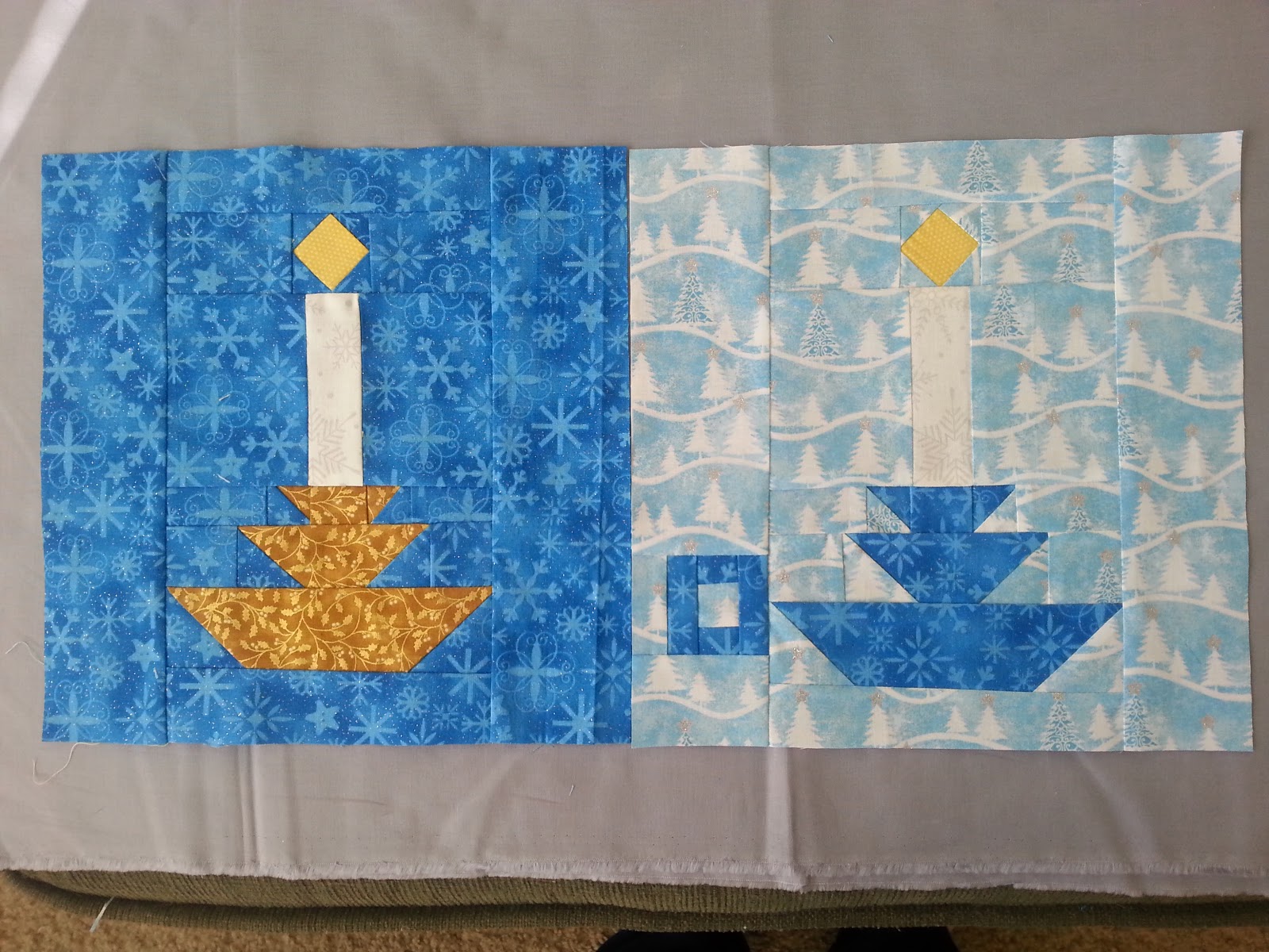 Sunshine in the Attic: Christmas Symbol Quilt Along -- Christmas Candle ...