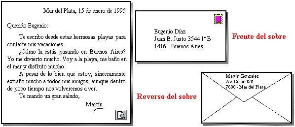 ESPANOL SECUNDARIA FELIPE PESCADOR: ESCRIBIR CARTAS FORMALES.