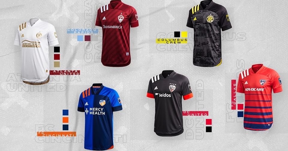 MLS 2020 Jerseys : The Jerseys For The 25th Season - Edge Of The Area