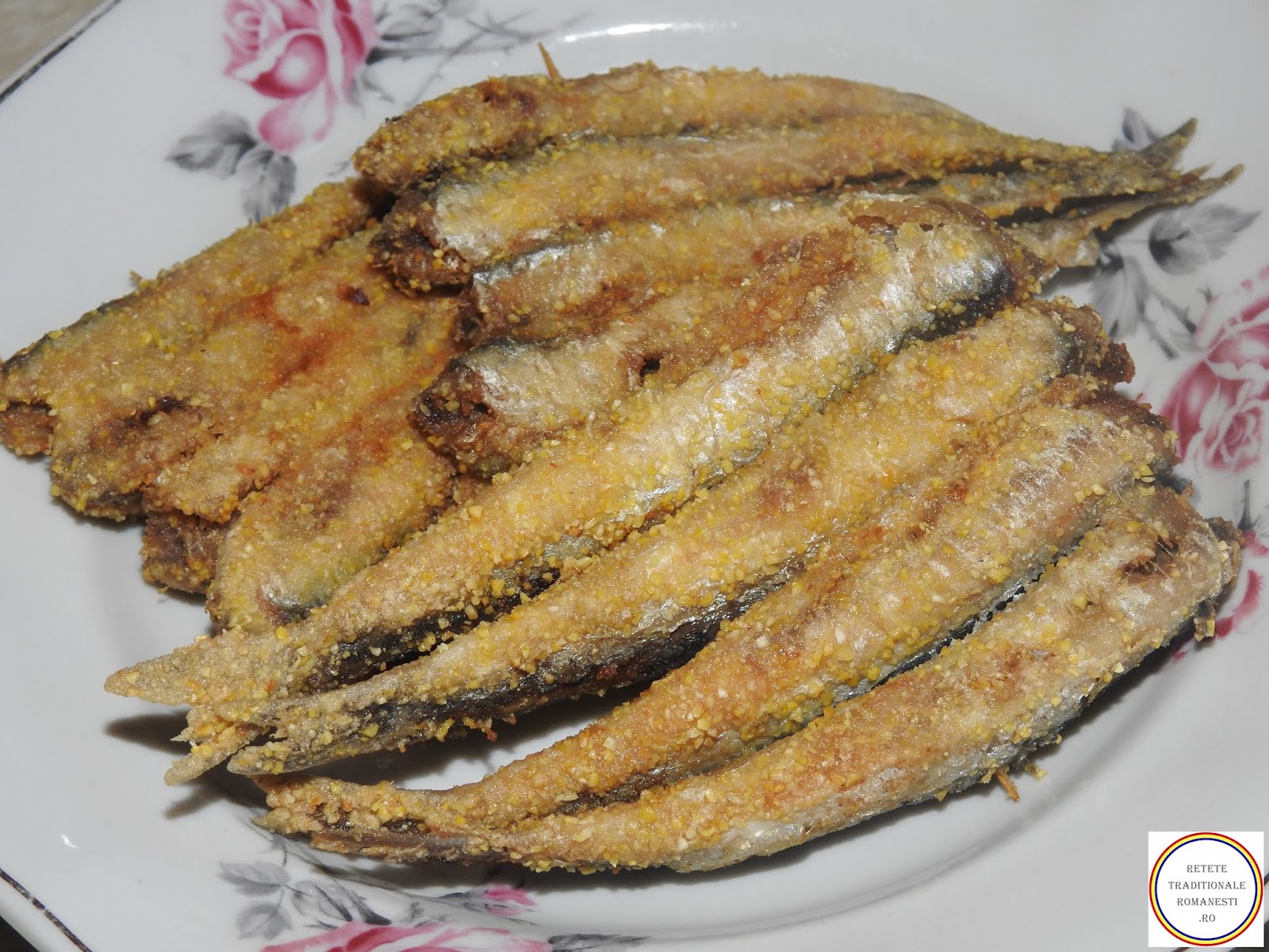 Hamsie prajita in crusta de malai reteta | Retetetraditionaleromanesti.ro