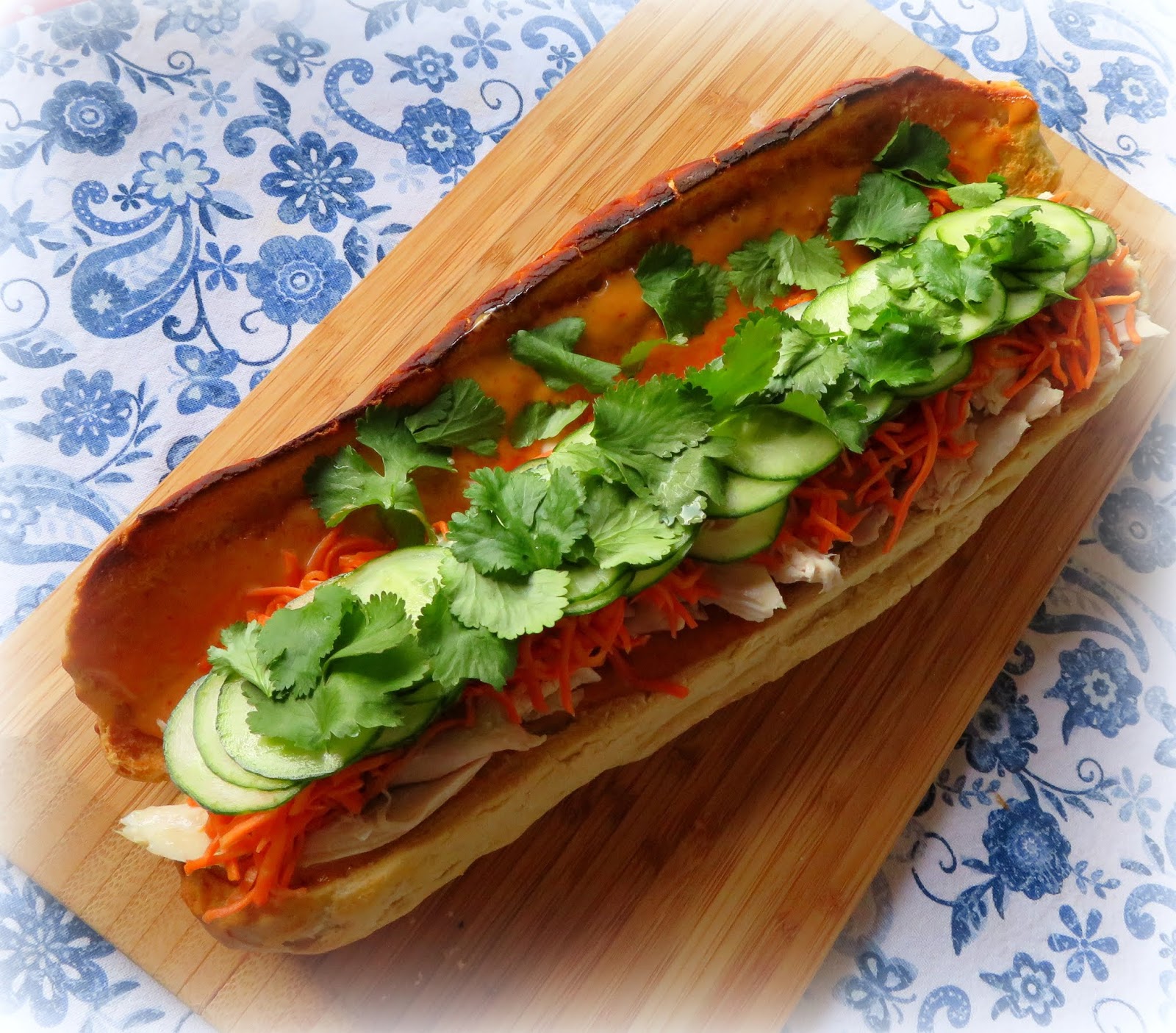 Roasted Chicken Banh Mi | The English Kitchen