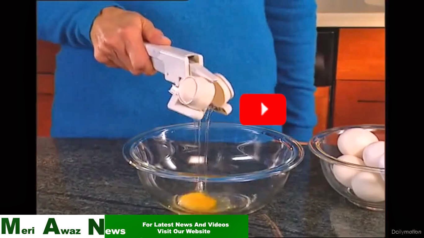 This Egg Cracking Machine Is A Creative Little Gadget - Meri Awaz News
