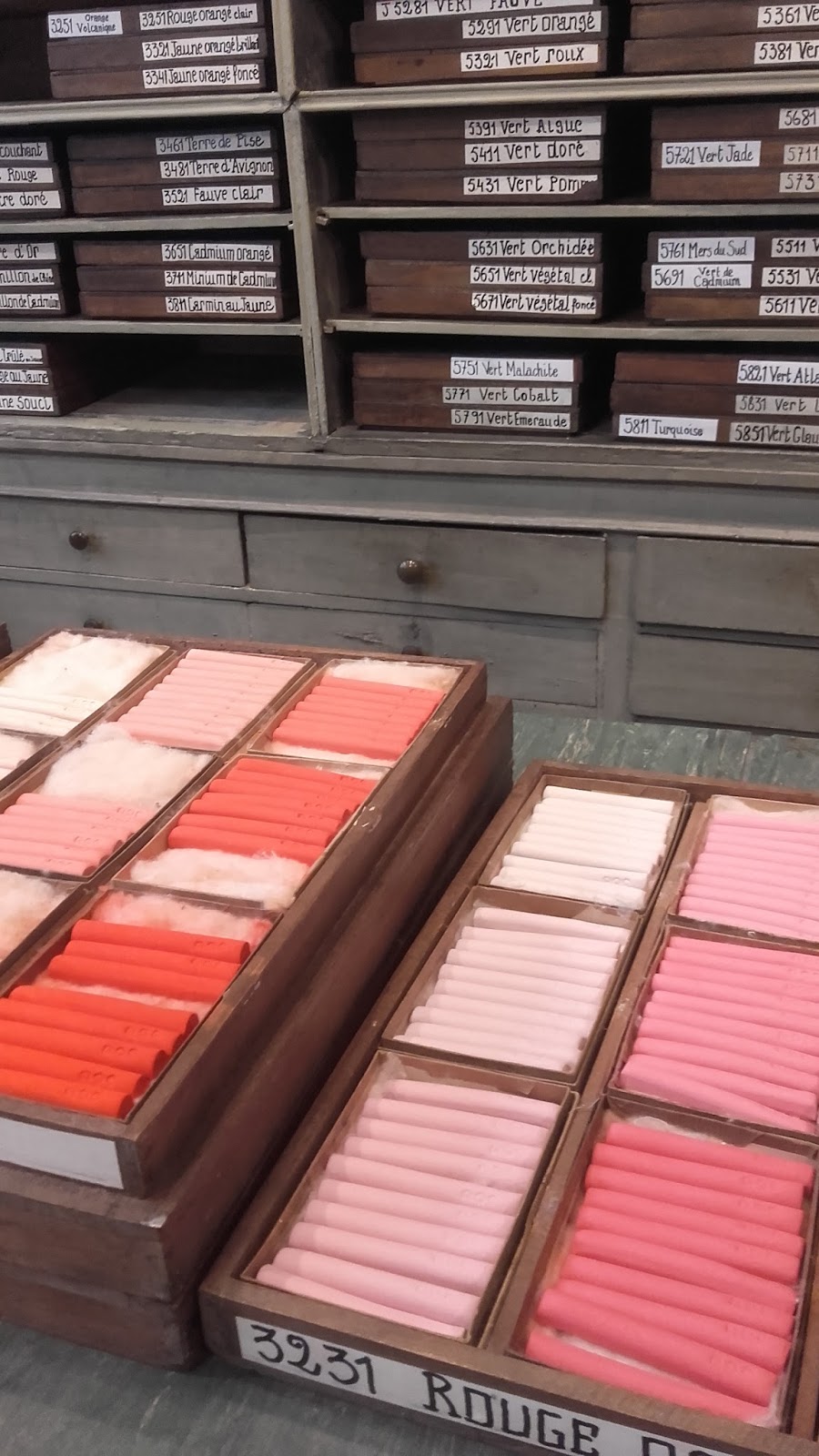 Papillotte: Pastels Roché : la quête de la couleur