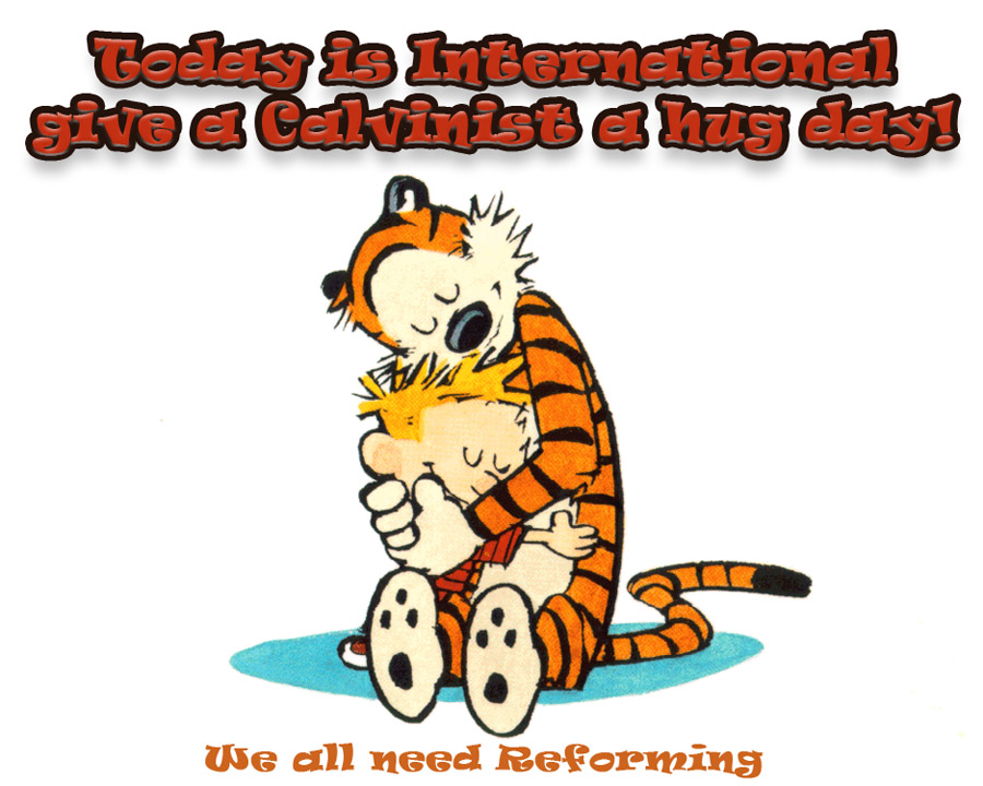 Calvinistic Cartoons: Hearts Under God's Sovereignty (HUGS)