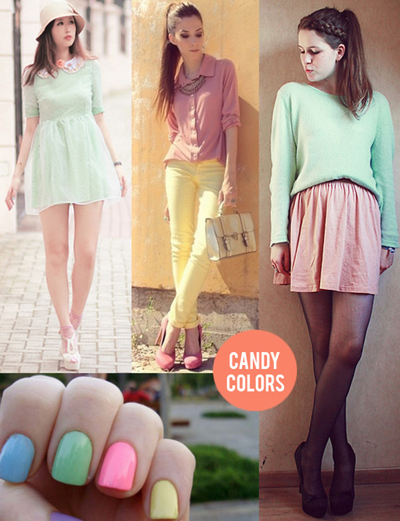 Party of 30's: Fashion Trend: Candy Color